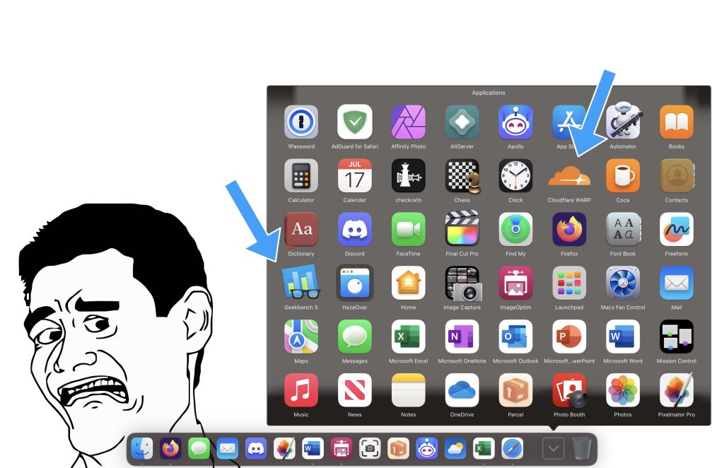 This device assists make odd-shaped macOS symbols match those in Large ...